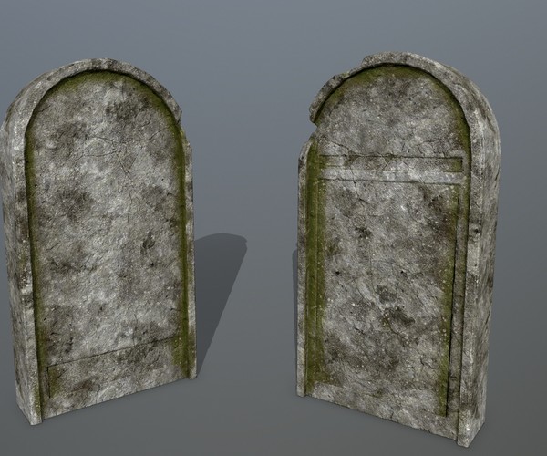 ArtStation - tombstone set | Game Assets