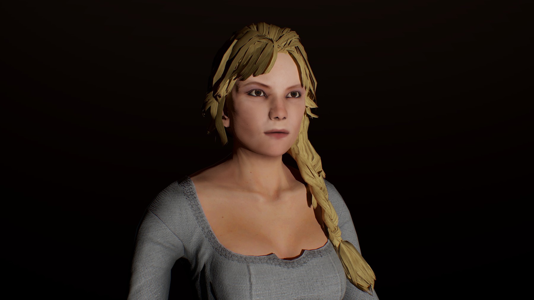 ArtStation - Medieval female | Game Assets