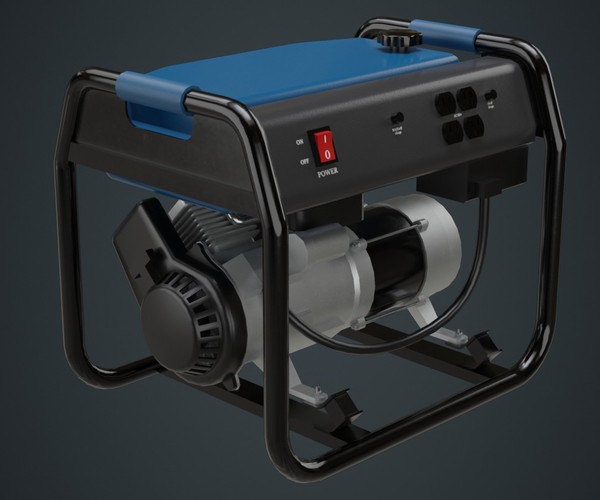 ArtStation - Portable Generator 1A | Game Assets