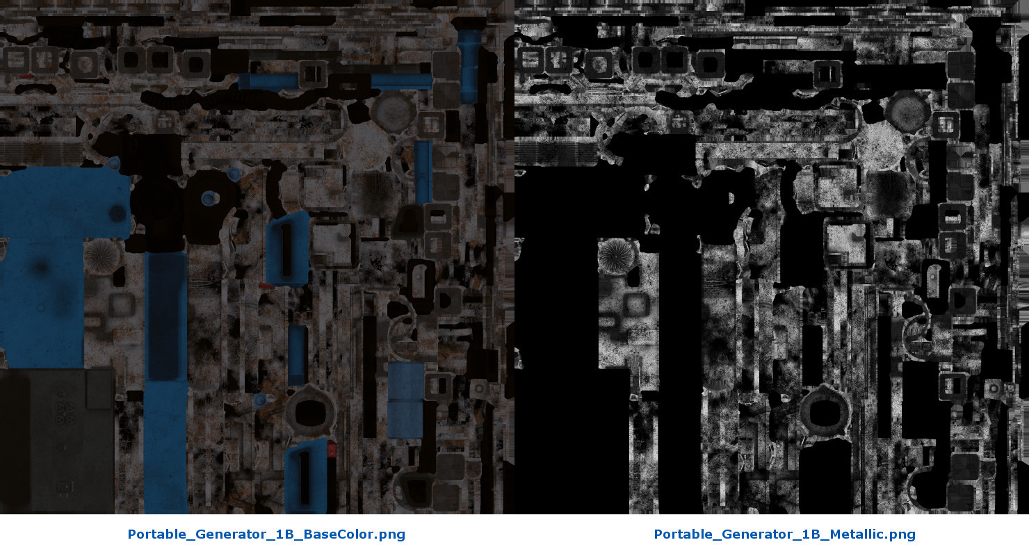 ArtStation - Portable Generator 1B | Game Assets