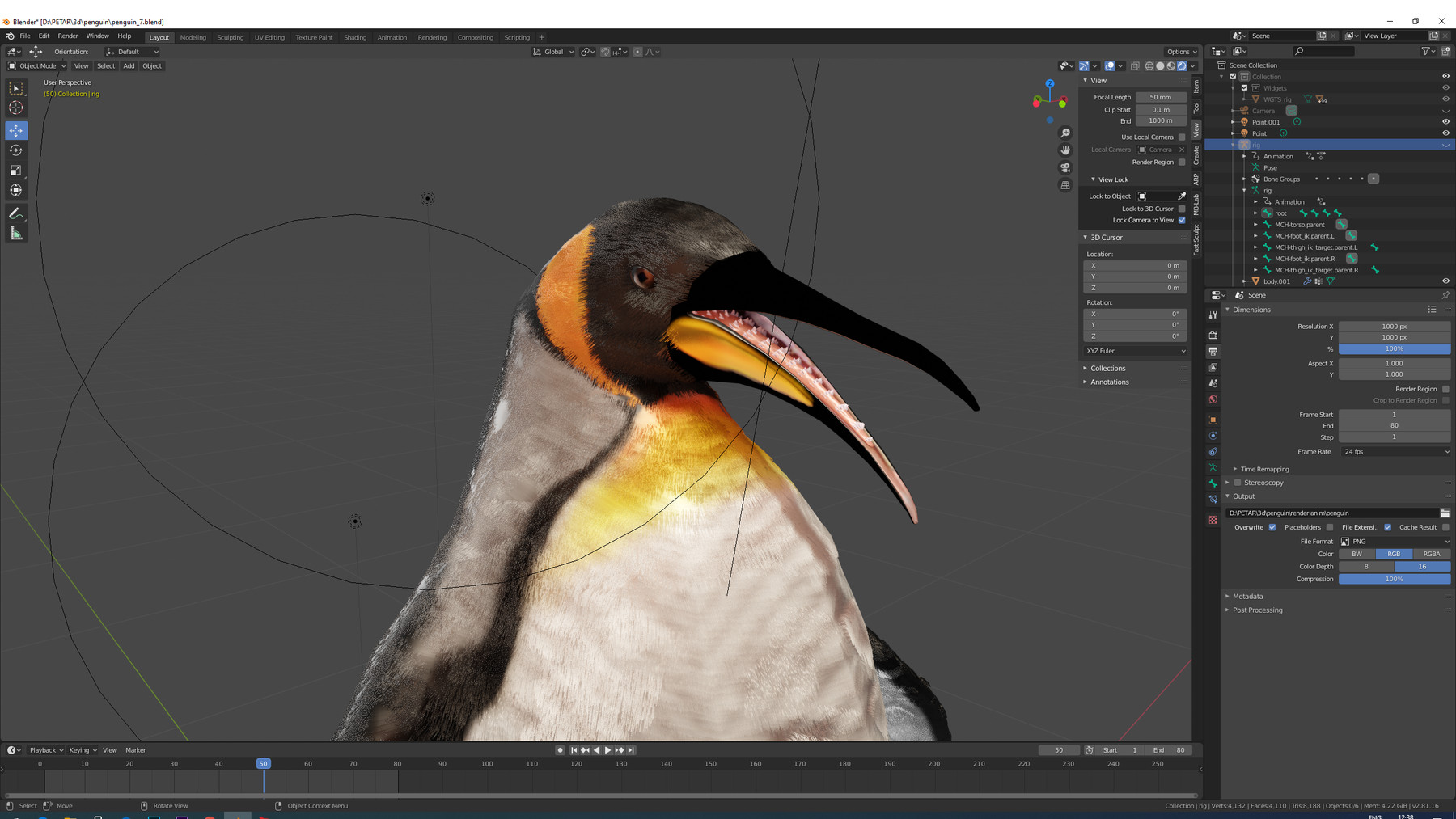 ArtStation - Emperor Penguin | Resources