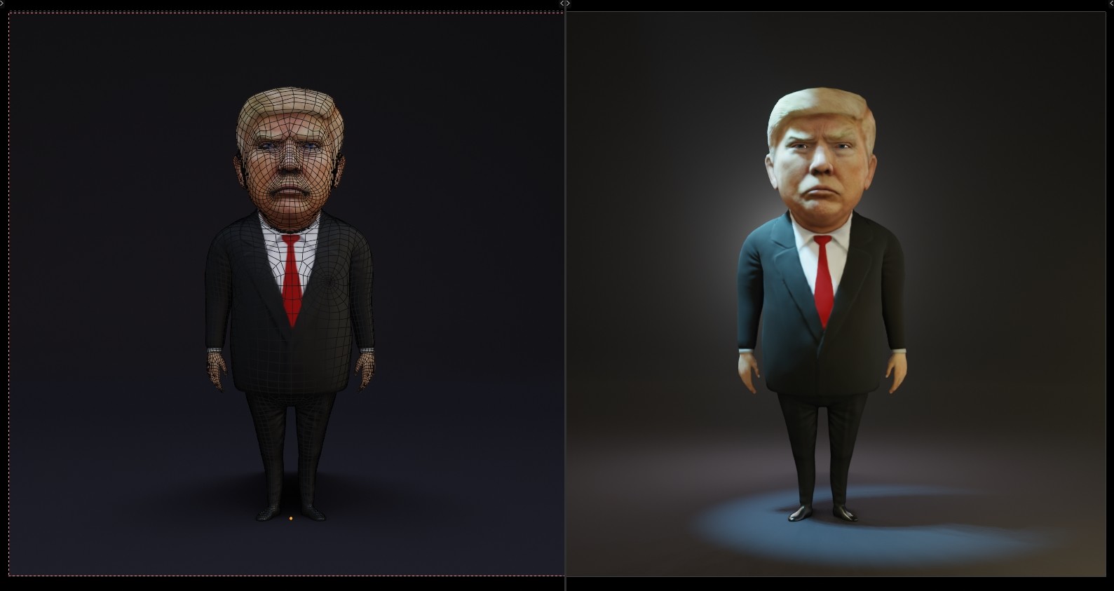 ArtStation - Trump | Game Assets