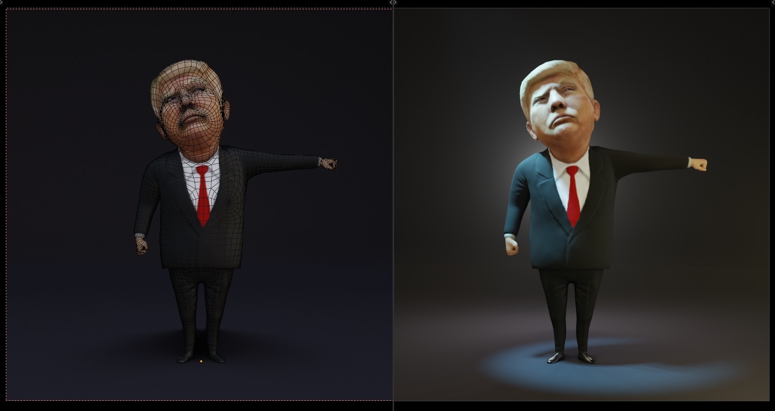 ArtStation - Trump | Game Assets
