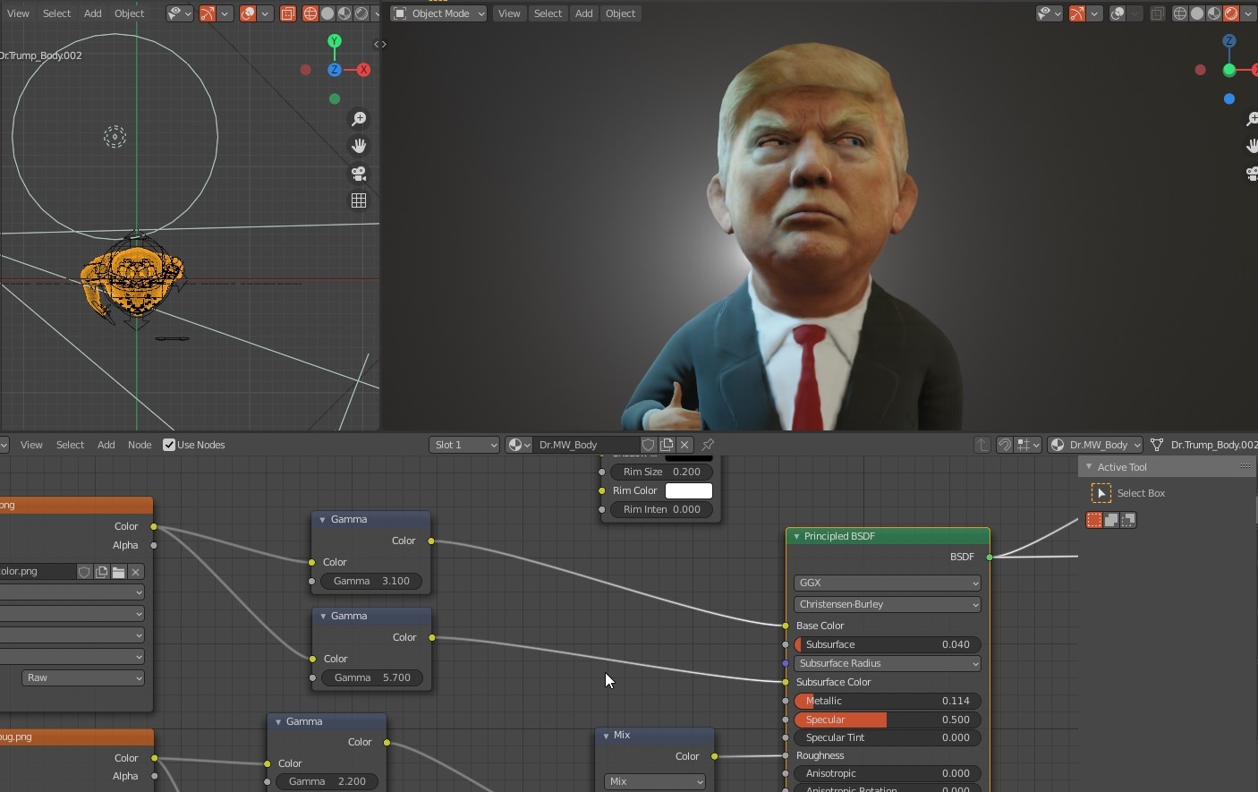ArtStation - Trump | Game Assets