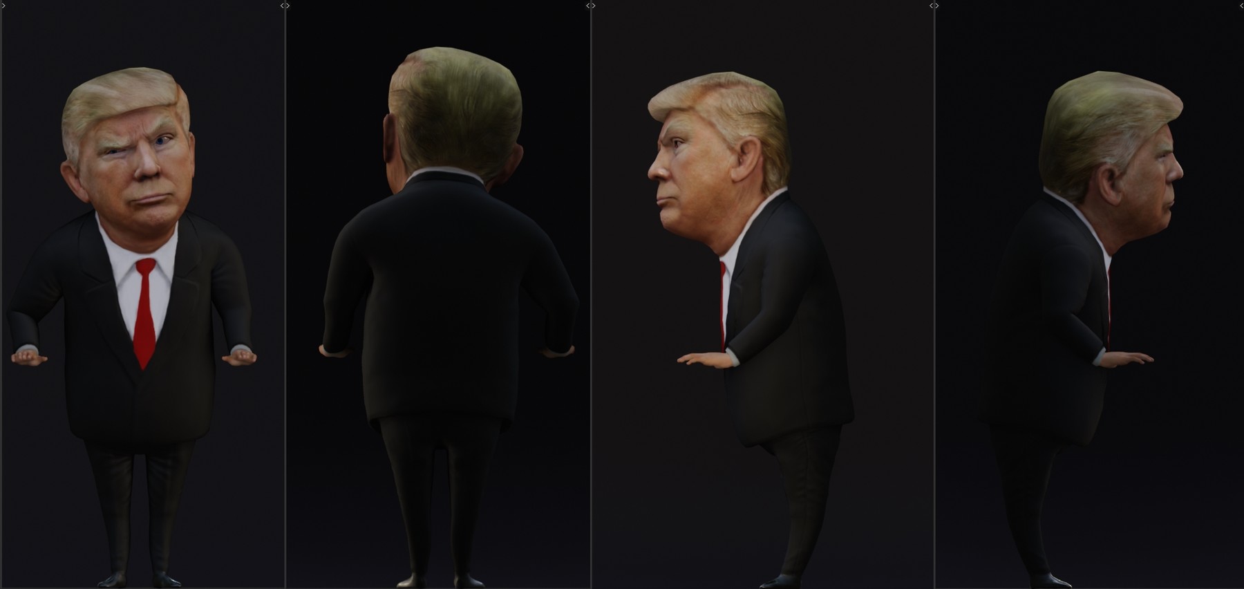 ArtStation - Trump | Game Assets
