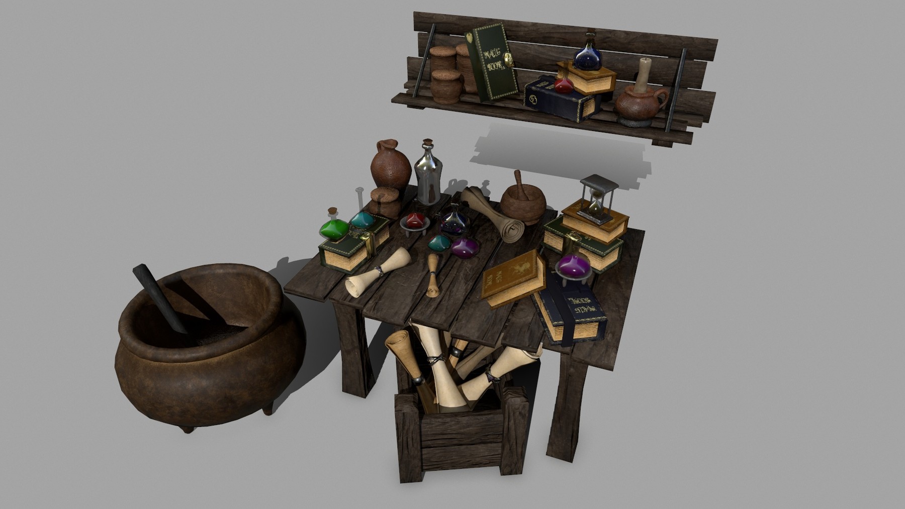 ArtStation - Alchemy Set | Game Assets