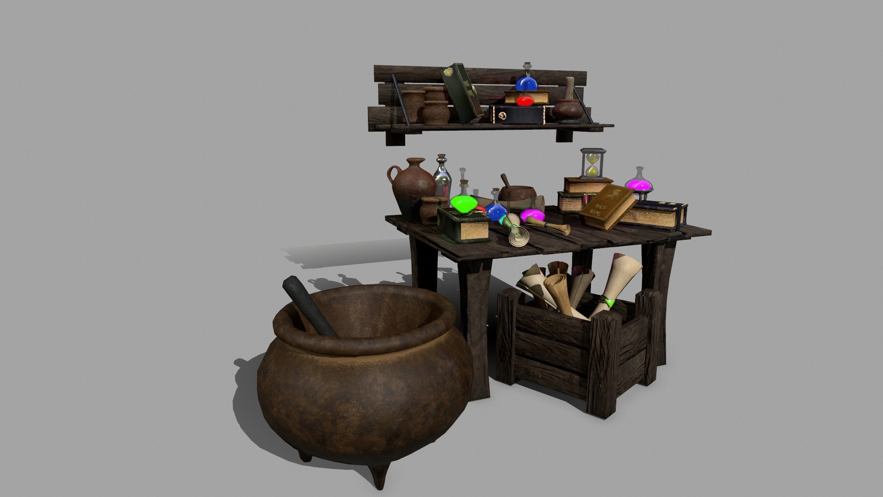 ArtStation - Alchemy Set | Game Assets