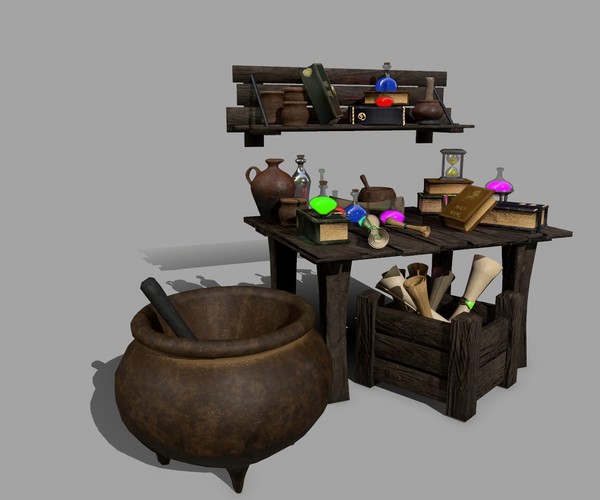 ArtStation - Alchemy Set | Game Assets