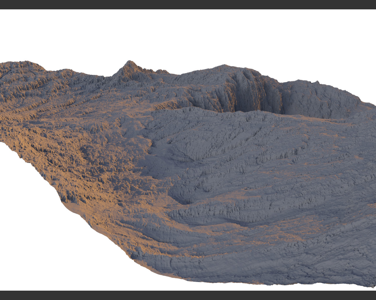 ArtStation - 4K Terrain in OBJ format | Game Assets