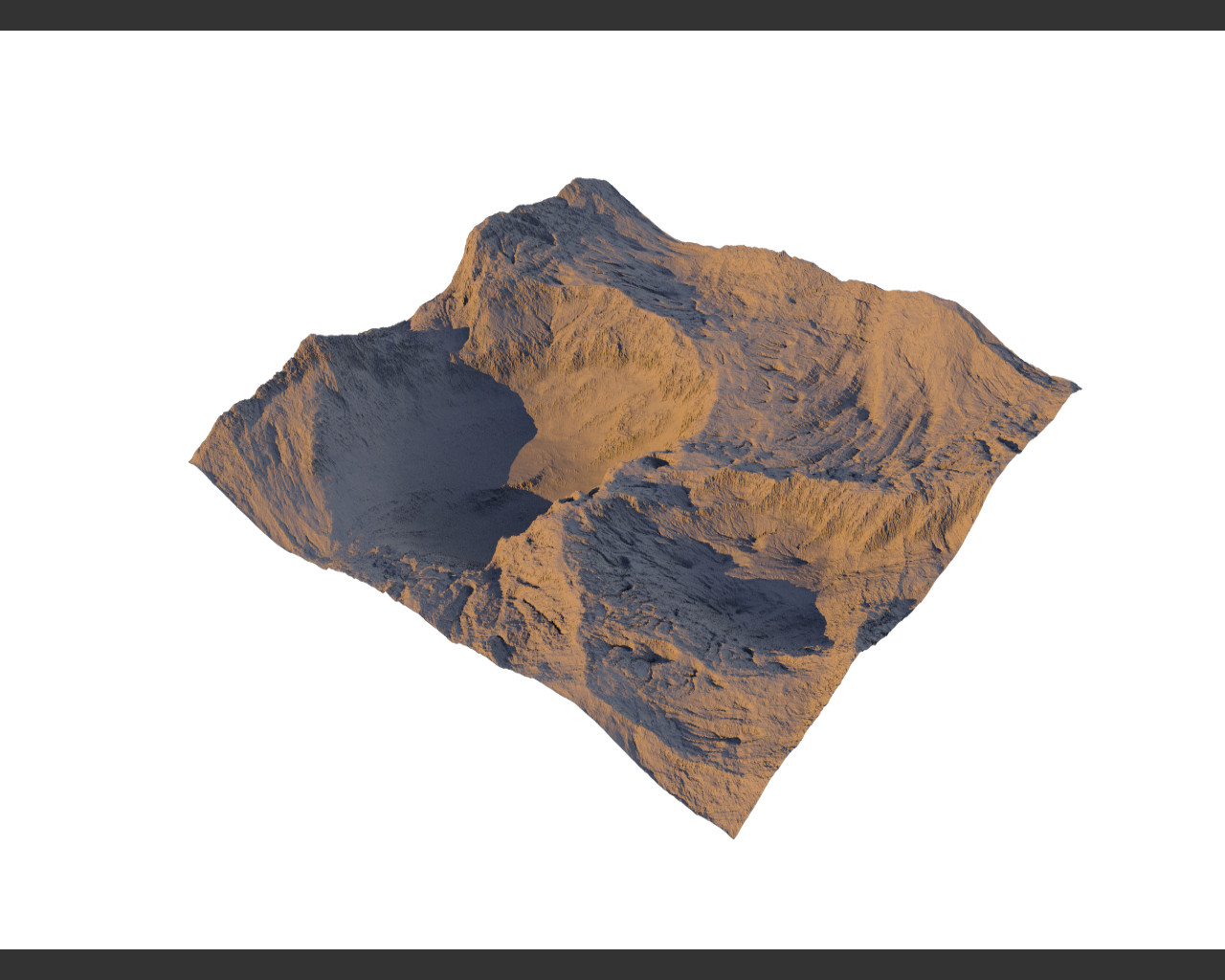 ArtStation - 4K Terrain in OBJ format | Game Assets
