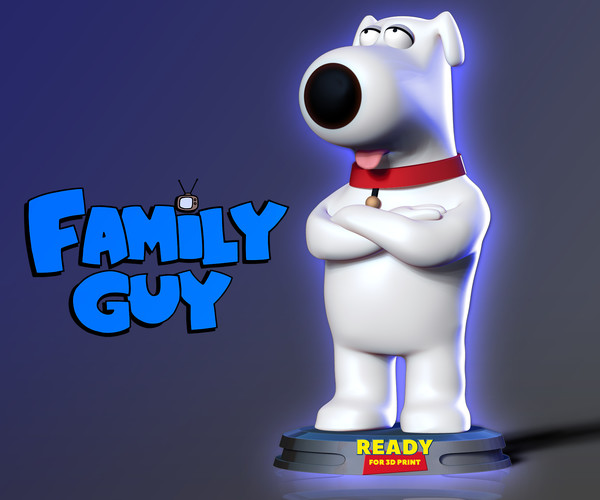 ArtStation - Brian Griffin - Family Guy Fanart | Resources