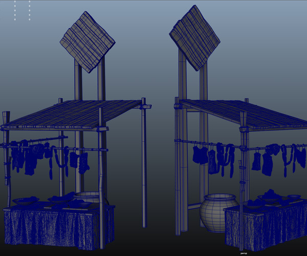 ArtStation - Meat Stall | Resources