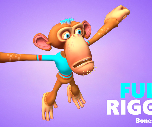 ArtStation - Monkey Animated | Game Assets