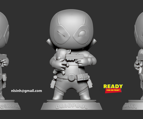ArtStation - Deadpool Chibi | Resources