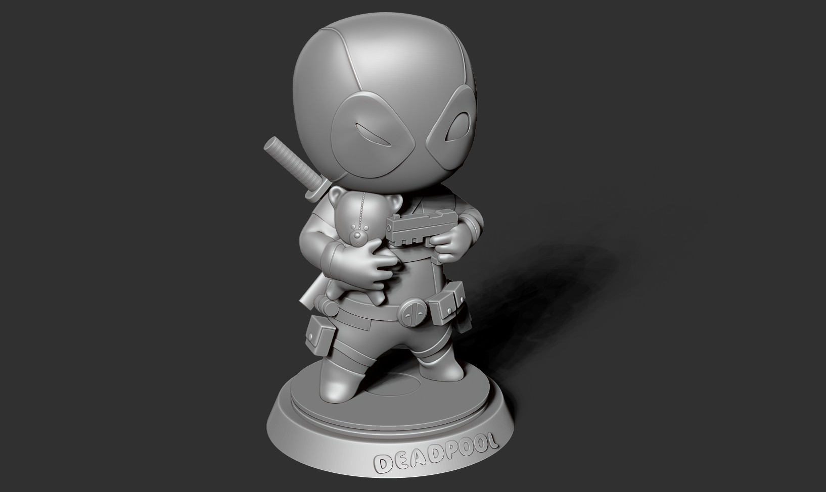 ArtStation - Deadpool Chibi | Resources