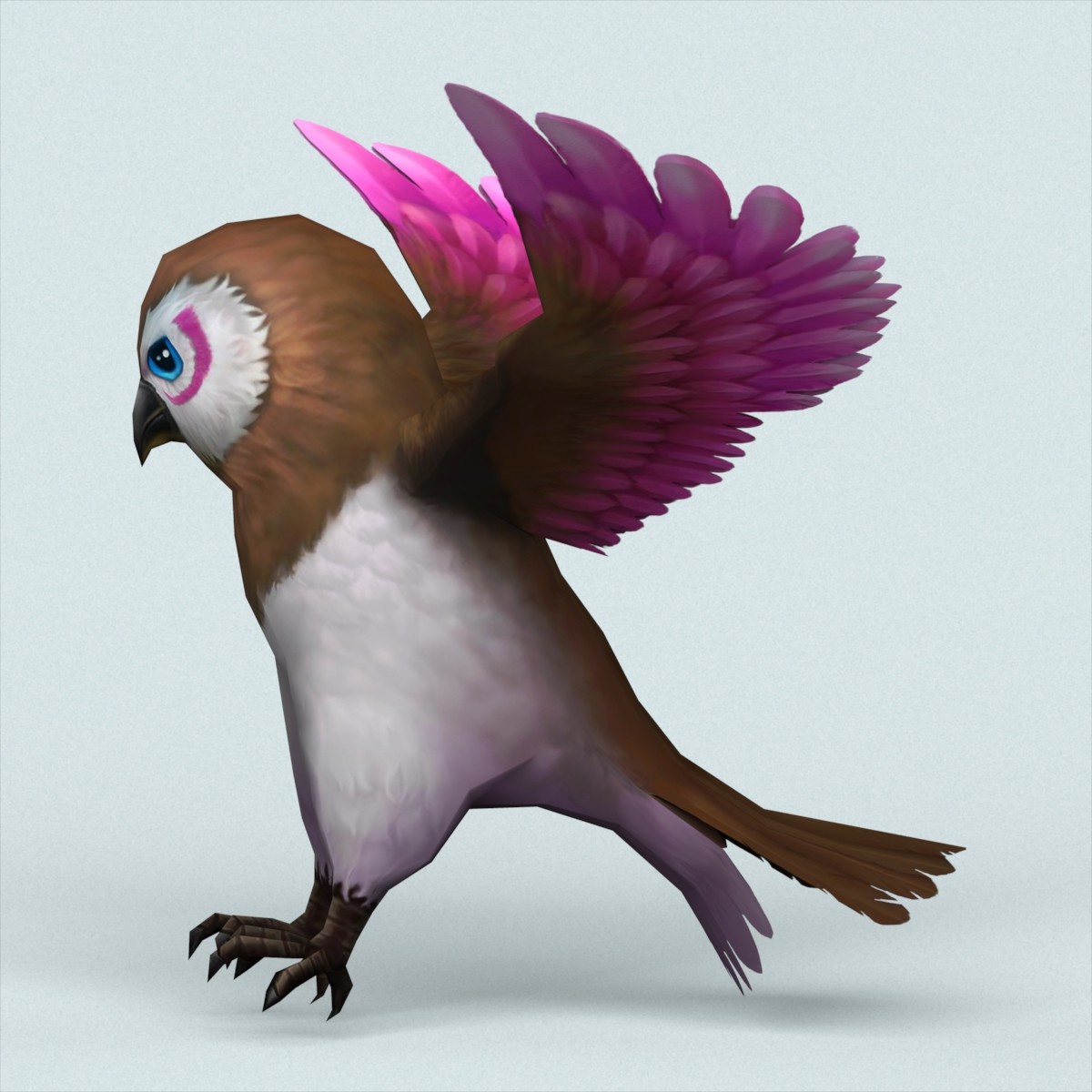 ArtStation - Fantasy Owl 3D Model | Game Assets