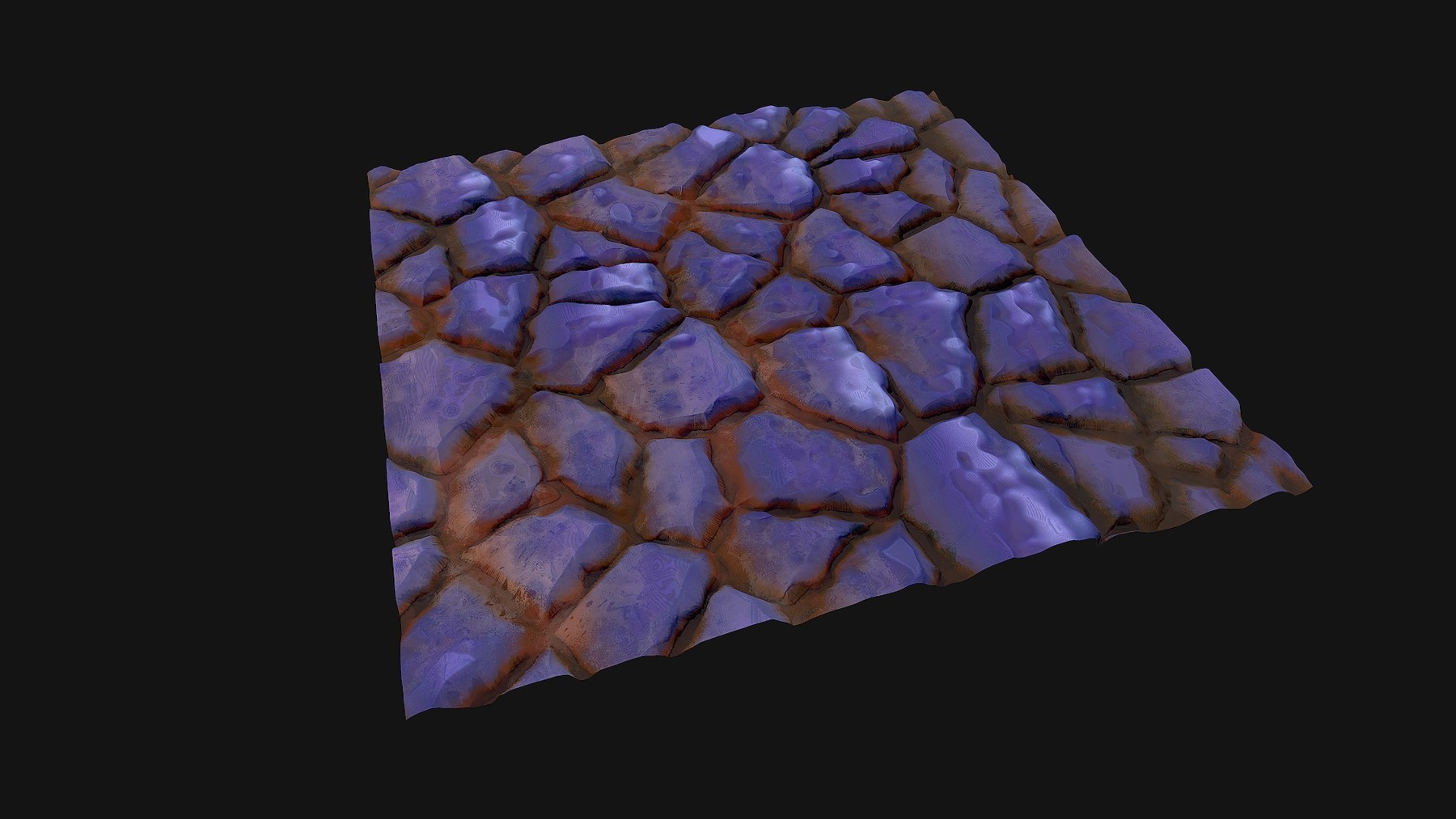 ArtStation - Stylized Stone Material 2 (Free) | Game Assets