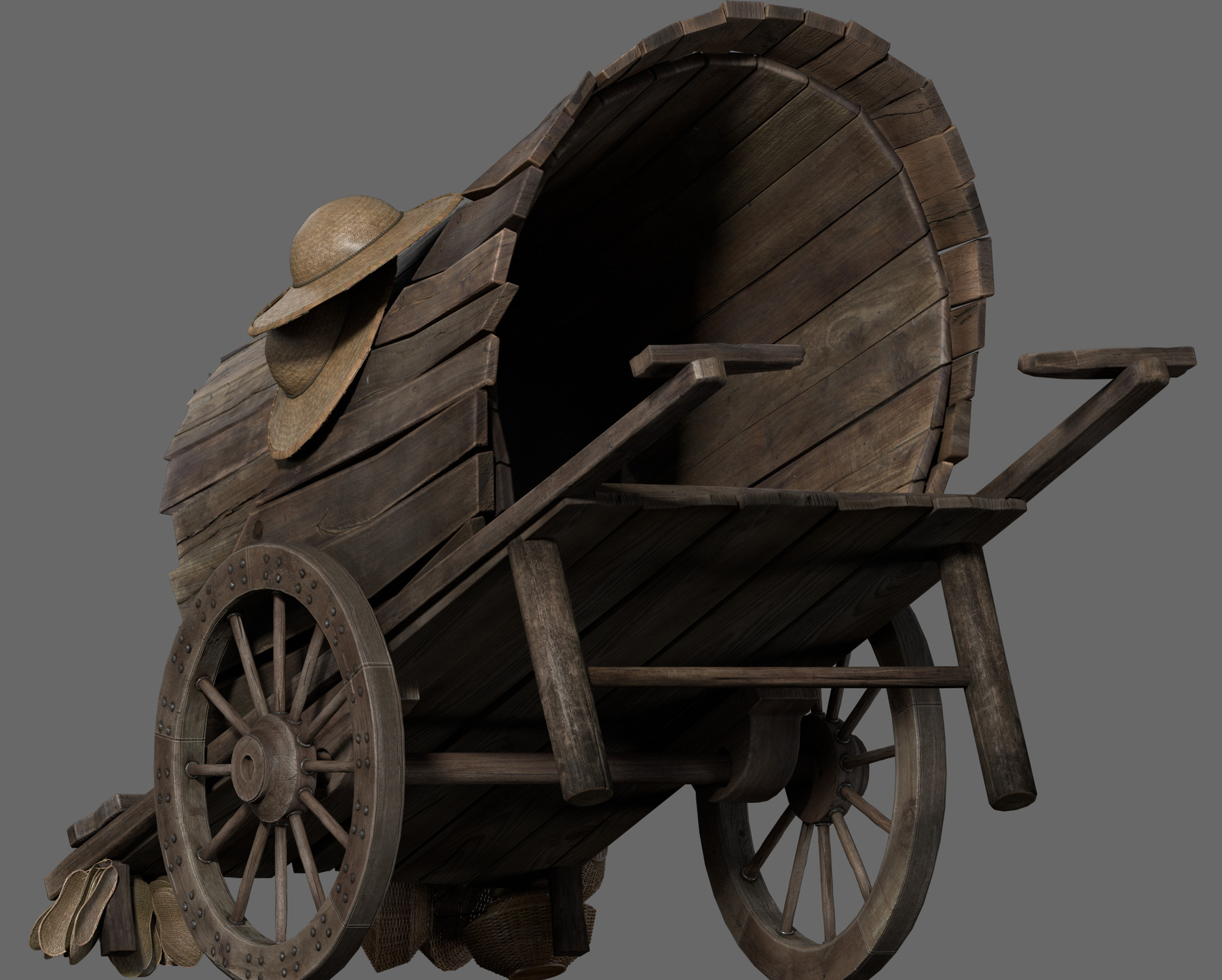 ArtStation - Cart Stall | Resources