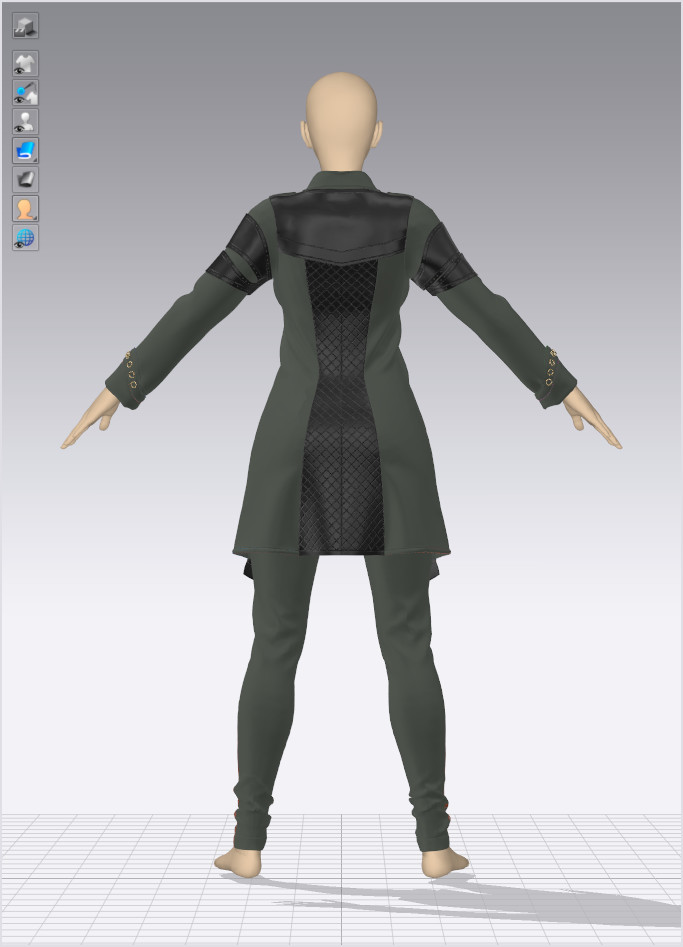 ArtStation - Female Commander Uniform - 56 Marvelous Designer and Clo3D ...