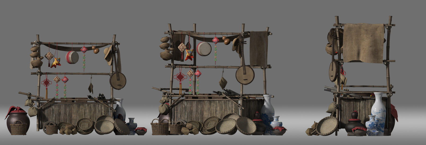 ArtStation - Stall Street stall | Resources