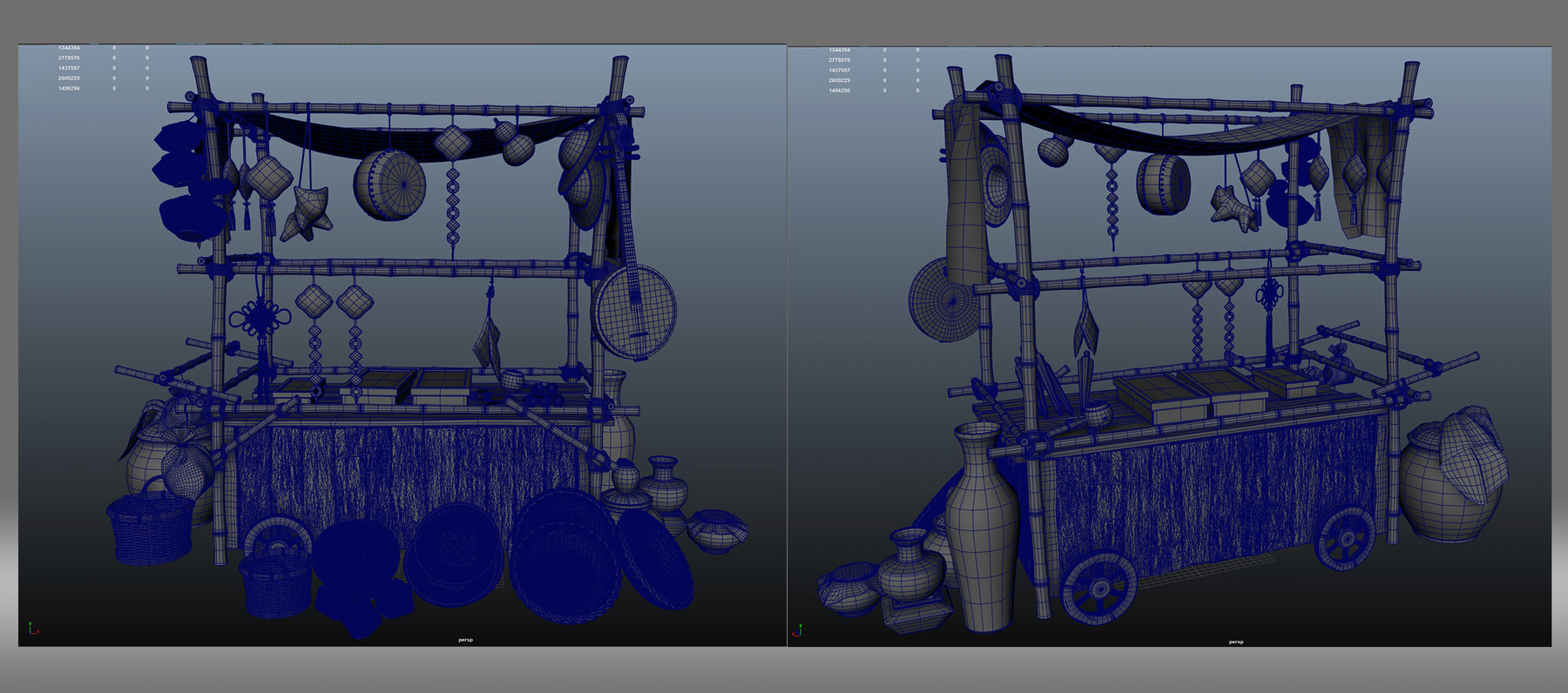 ArtStation - Stall Street stall | Resources