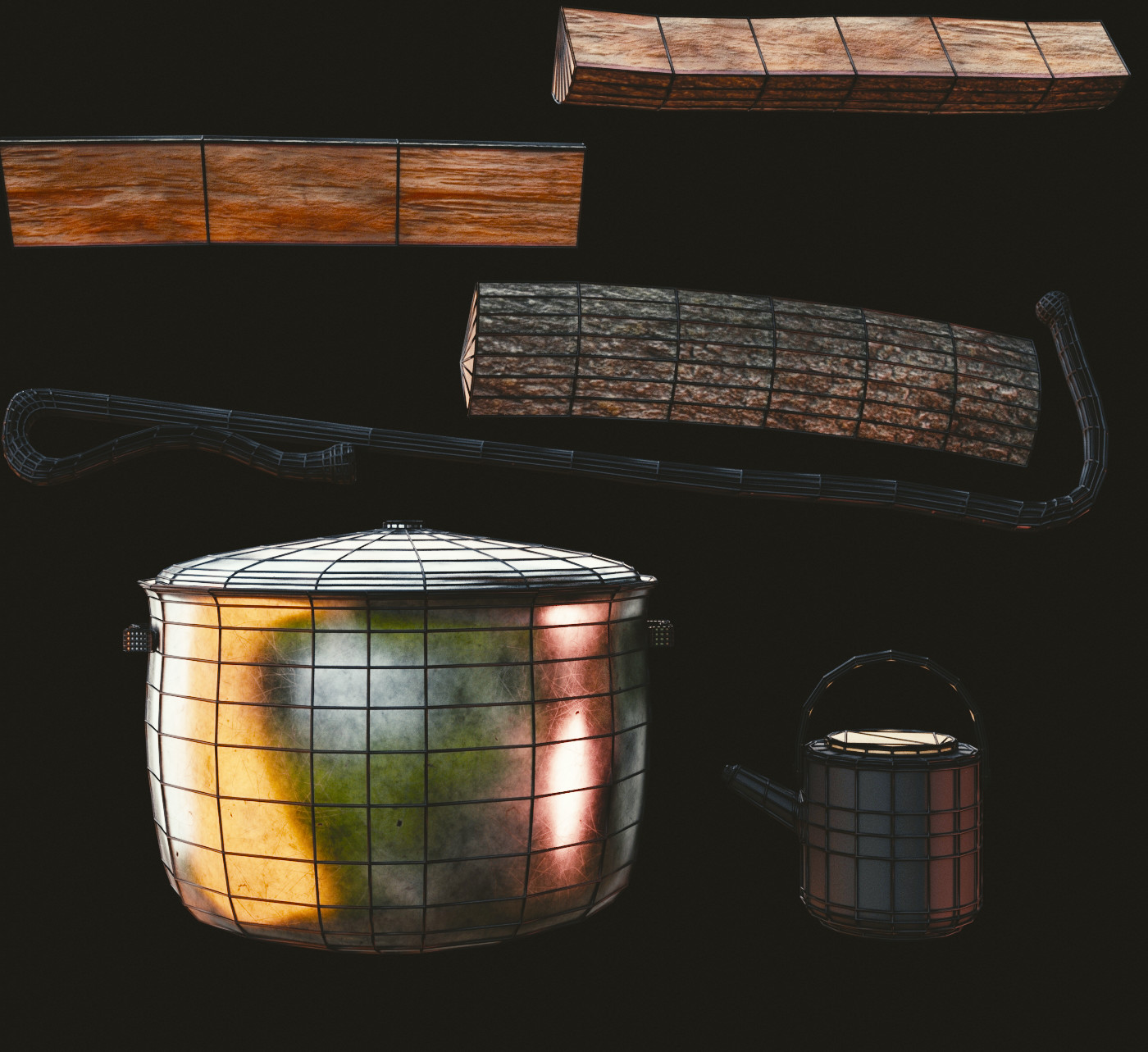 ArtStation - Gameready furnace | Resources