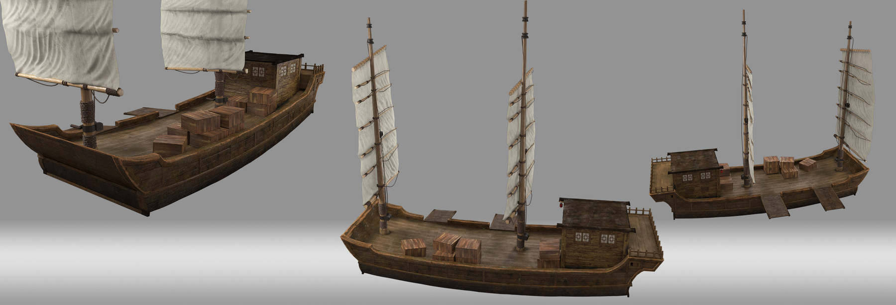 ArtStation - ship Wooden boat | Resources