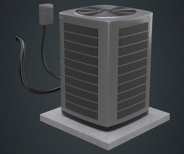 ArtStation - Air Conditioner 3A | Game Assets