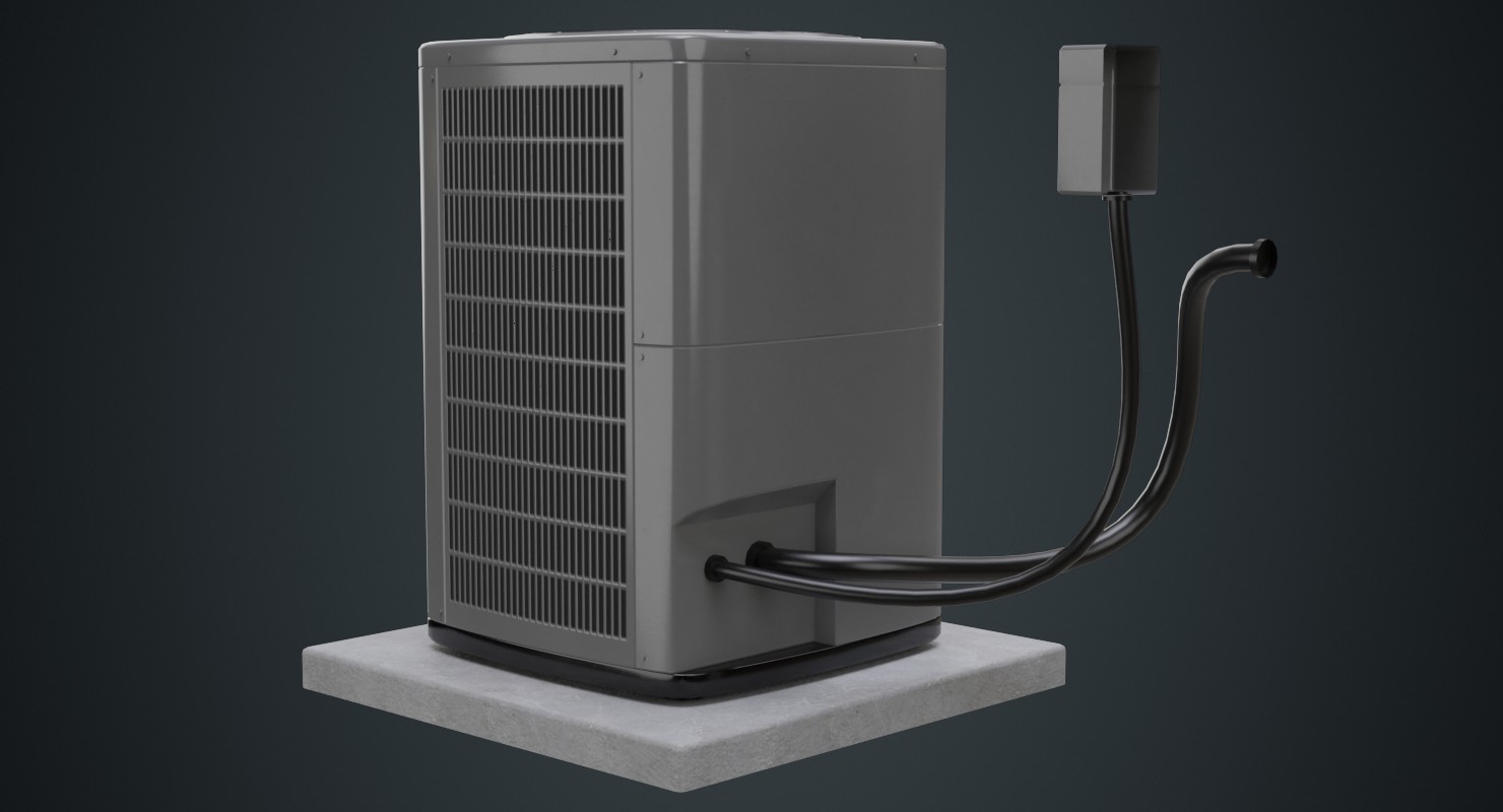 ArtStation - Air Conditioner 3A | Game Assets