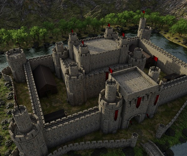 ArtStation - Castle Scene | Game Assets