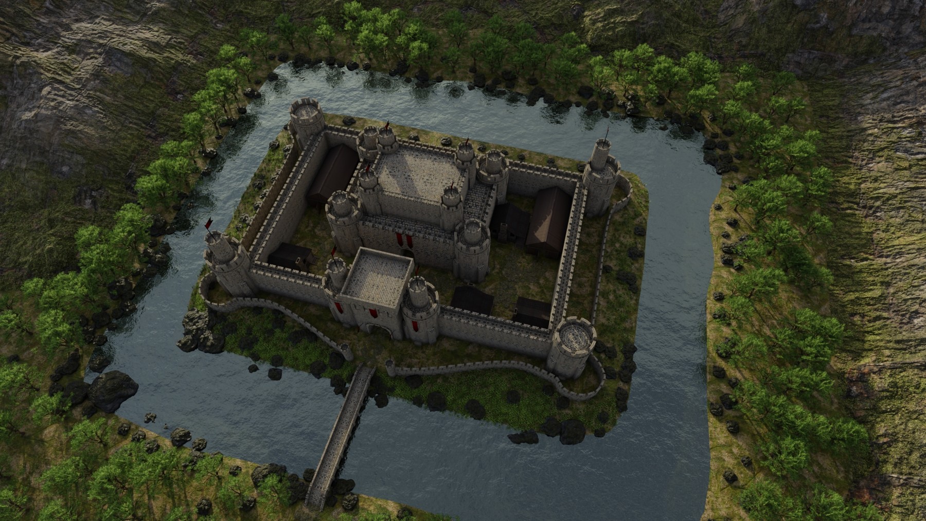 ArtStation - Castle Scene | Game Assets