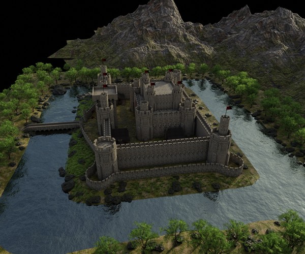 ArtStation - Castle Scene | Game Assets