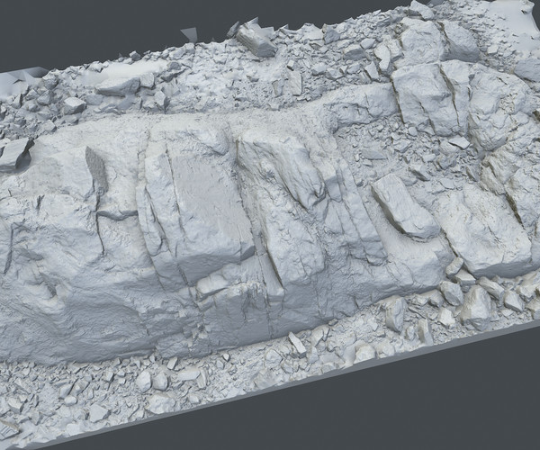 ArtStation - Photoscan_Beach Rock_0074_only HighPoly Mesh (16K Texture ...