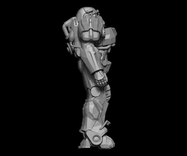 ArtStation - T-60 Power Armor | Resources