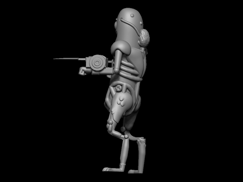 ArtStation - Pickle rick 3d model | Resources