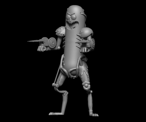 ArtStation - Pickle rick 3d model | Resources