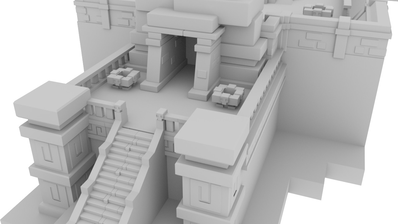 ArtStation - Desert Temple/ Dungeon | Game Assets