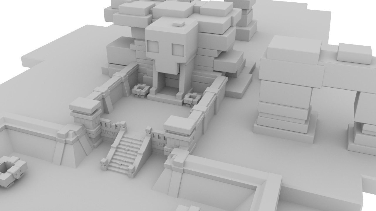 ArtStation - Desert Temple/ Dungeon | Game Assets