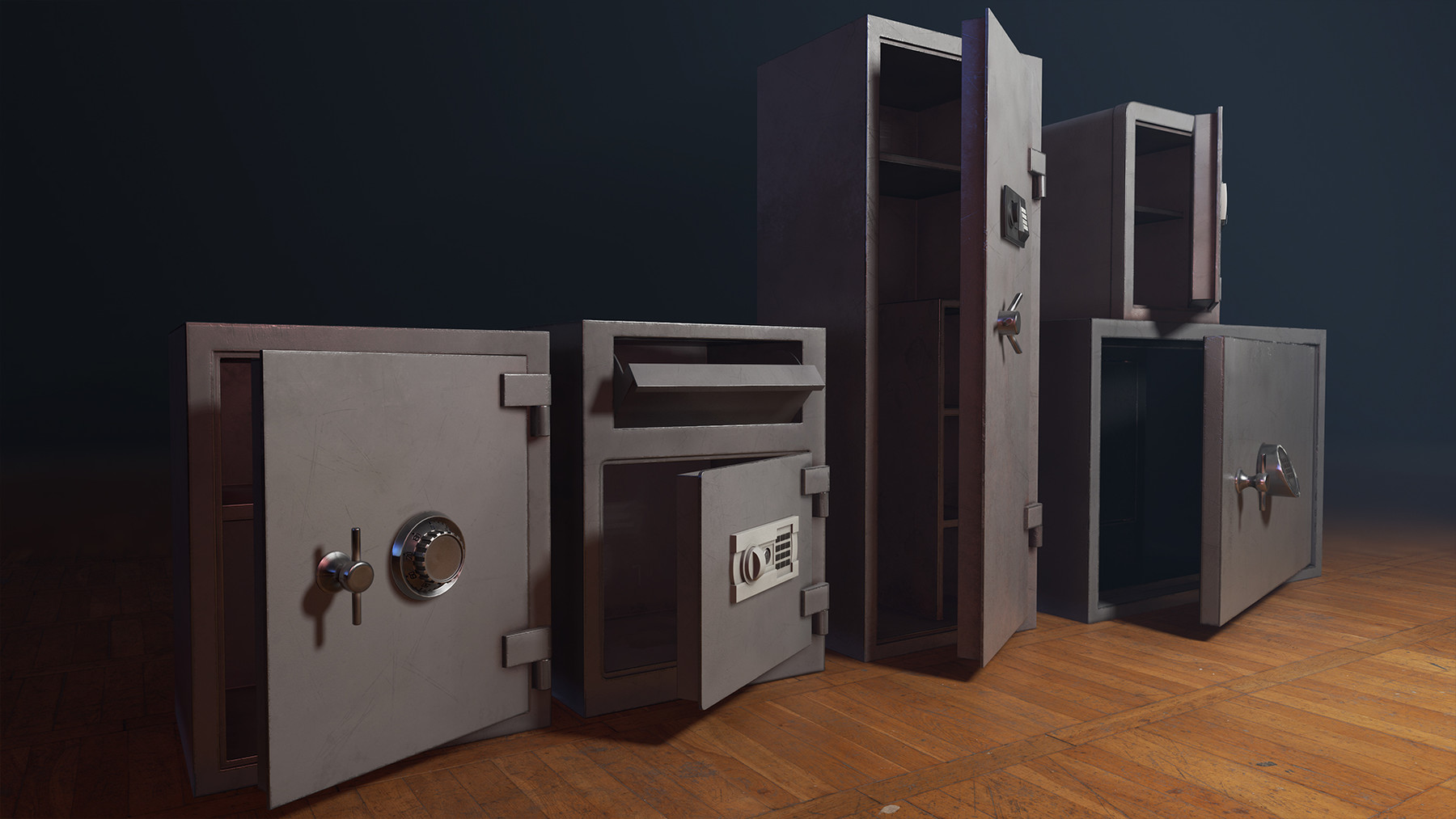 ArtStation - Lockers Collection | Game Assets
