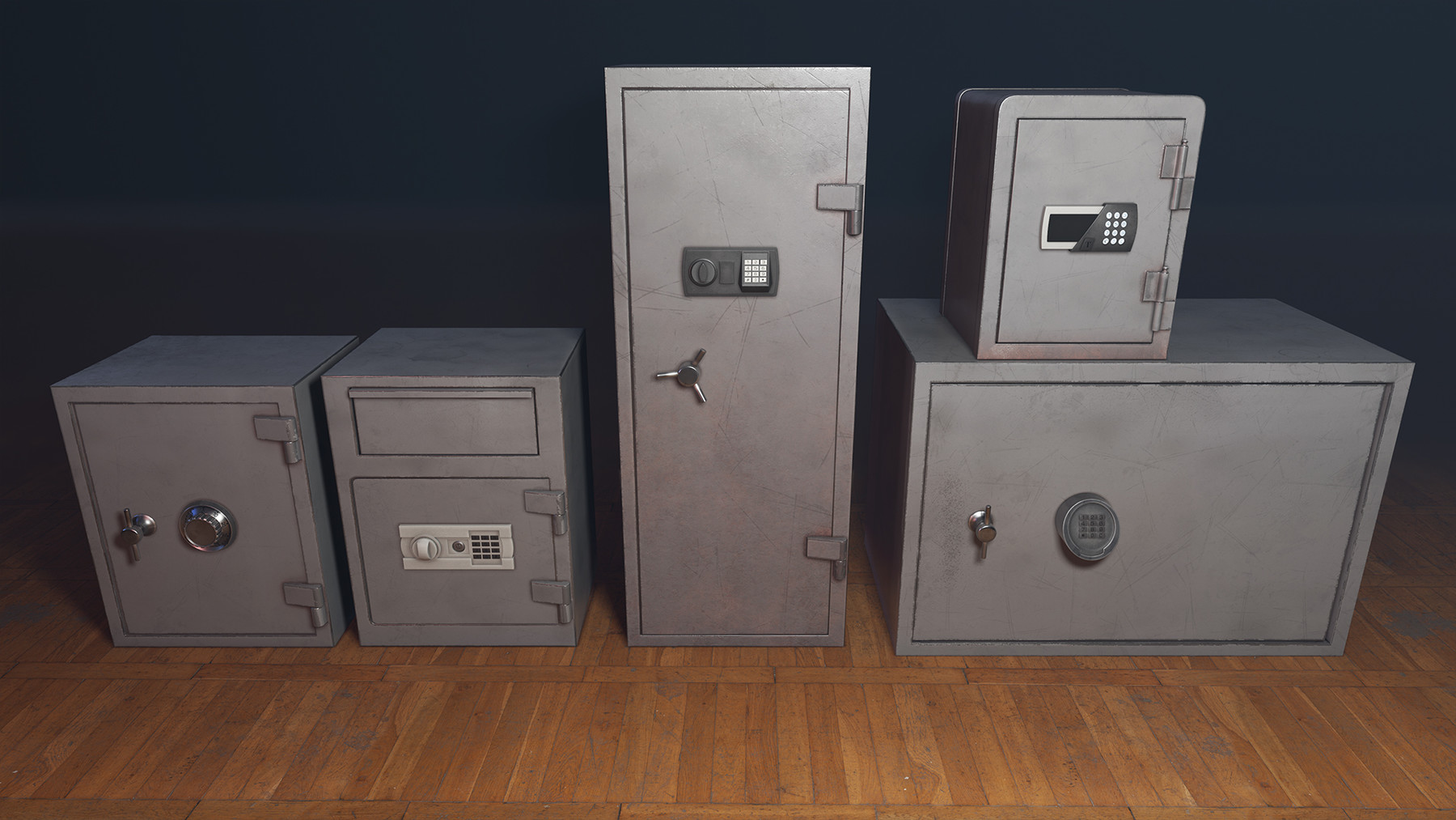 ArtStation - Lockers Collection | Game Assets