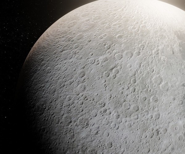 ArtStation - Photorealistic Moon 8k Textures 3D Model | Game Assets