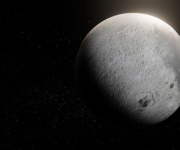 ArtStation - Photorealistic Moon 8k Textures 3D Model | Game Assets