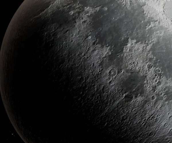 ArtStation - Photorealistic Moon 8k Textures 3D Model | Game Assets