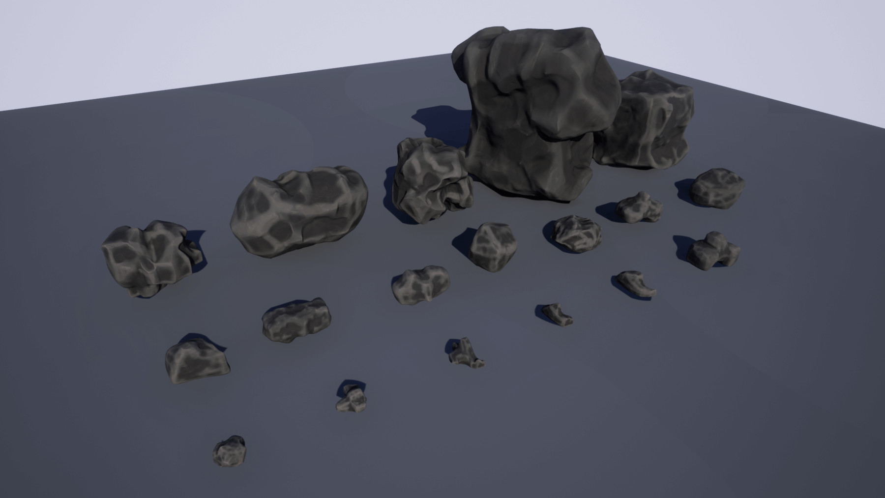 ArtStation - Stylized Rocks Vol 1 For Unreal Engine | Game Assets