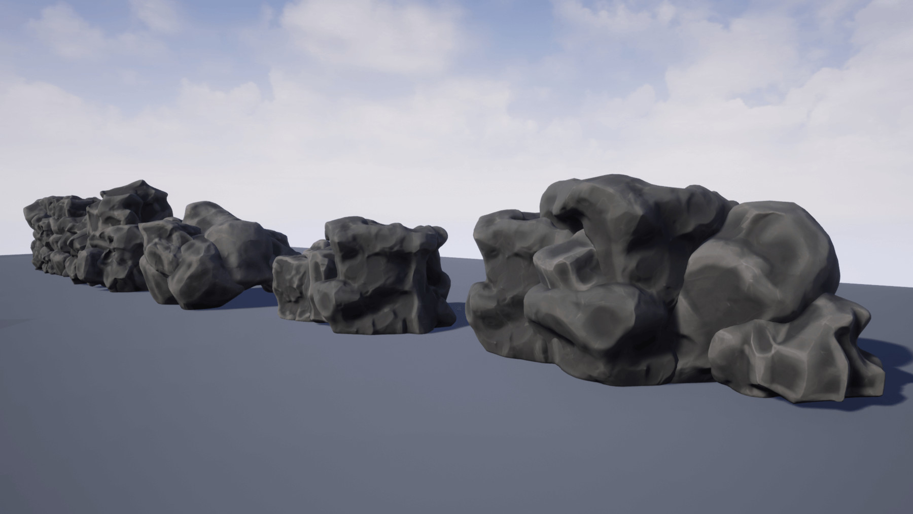ArtStation - Stylized Rocks Vol 1 For Unreal Engine | Game Assets