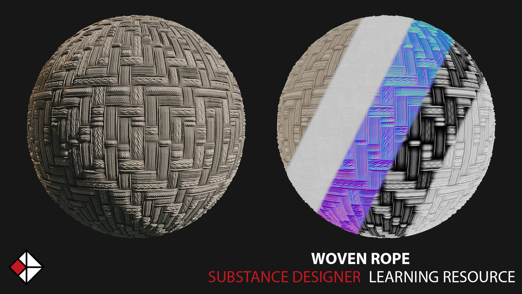 ArtStation - Woven Rope - Substance Designer | Resources