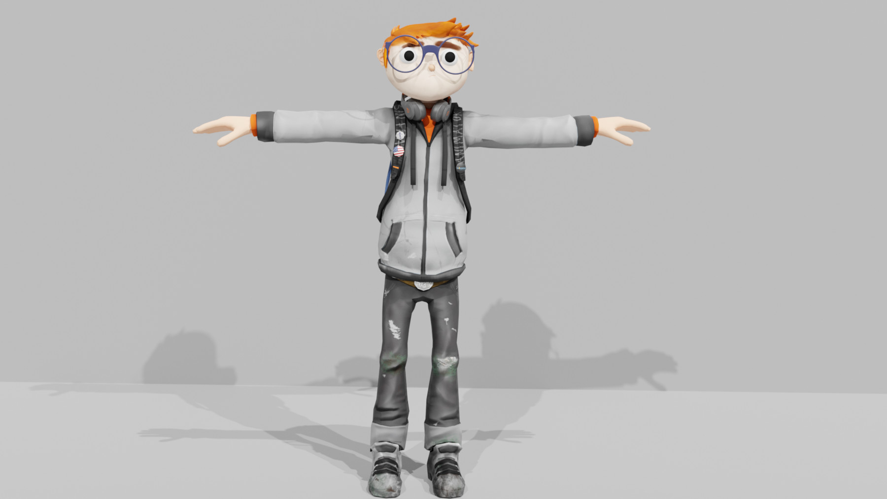 ArtStation - Jibo : character , rig , low poly , texture | Resources