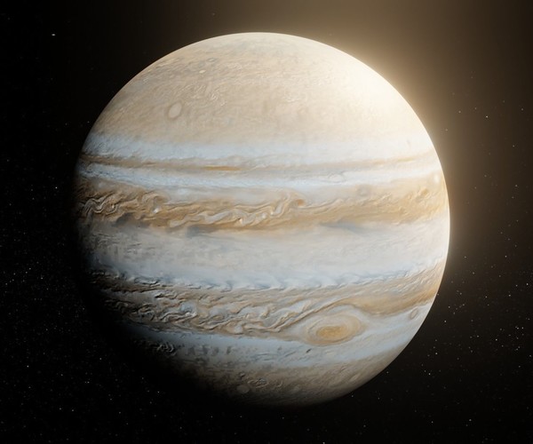 ArtStation - Photorealistic Jupiter 8k Textures 3D Model | Game Assets
