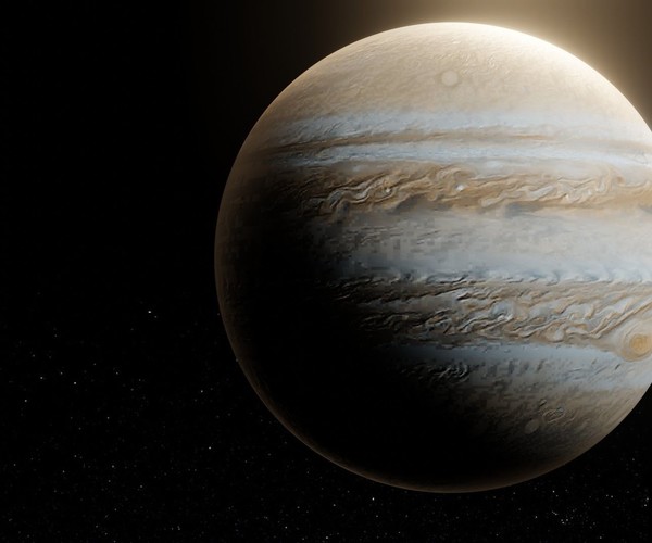 ArtStation - Photorealistic Jupiter 8k Textures 3D Model | Game Assets