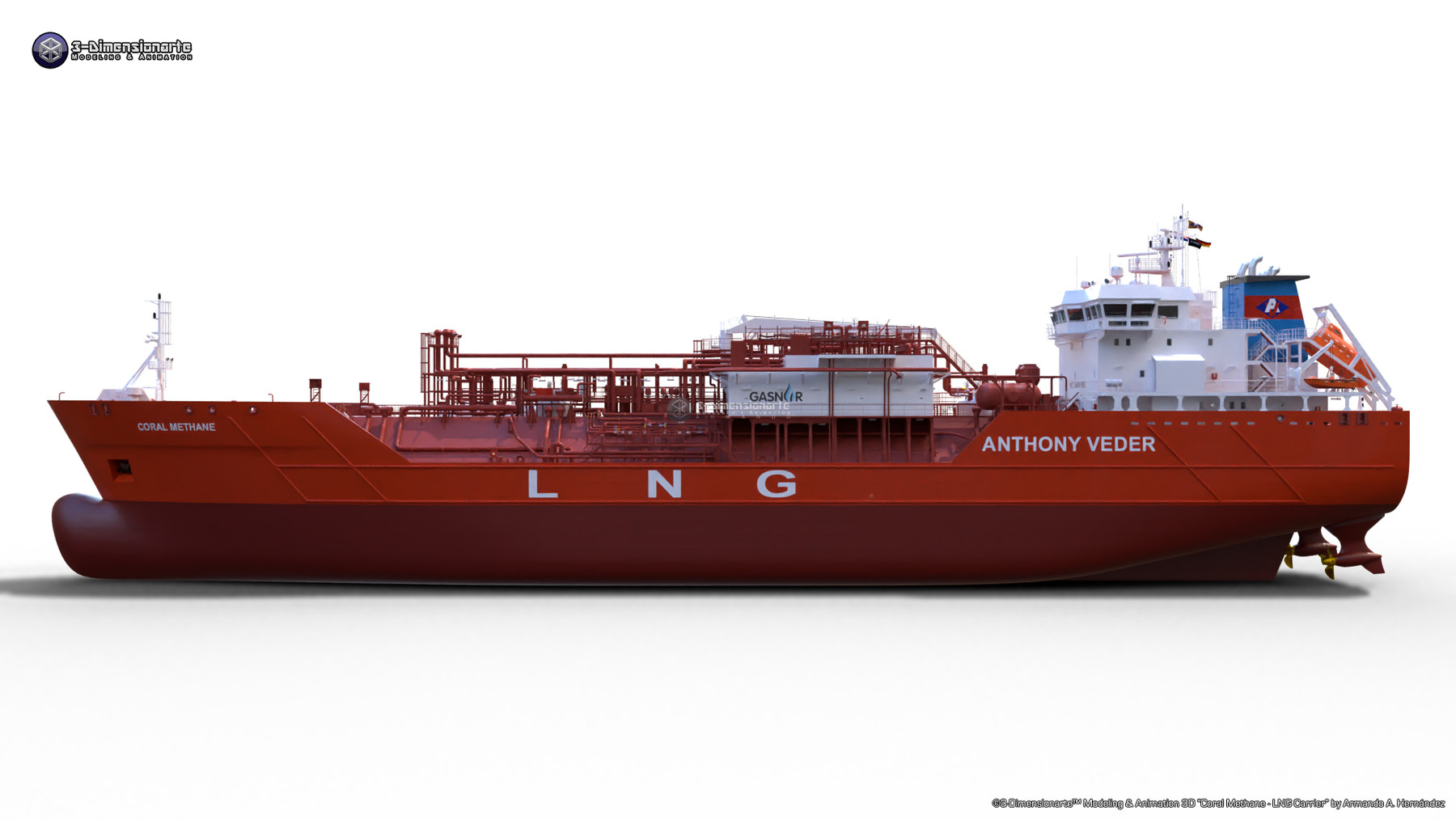ArtStation - LNG Carrier | Resources